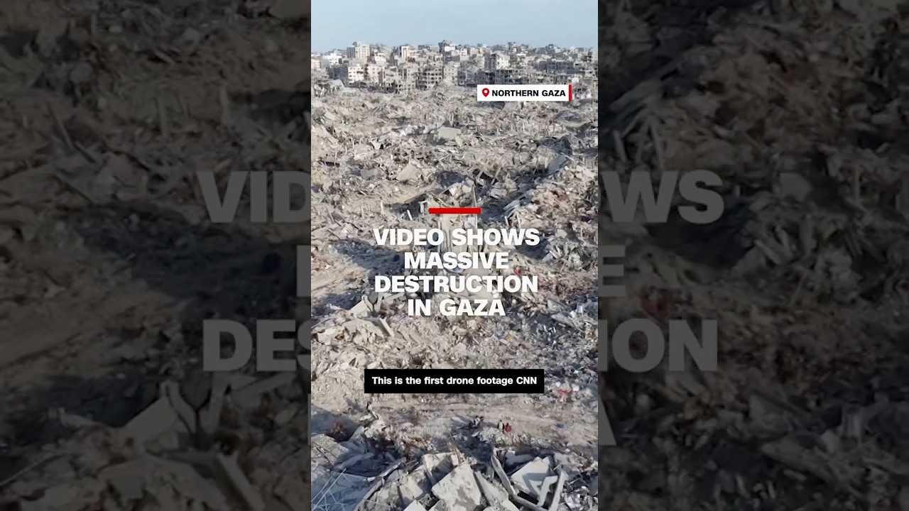 Video shows massive destruction in Gaza