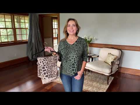 Animal Print Sweater