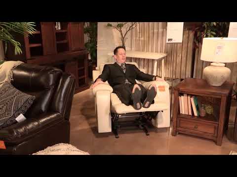 Rackingburg Cream Rocker Recliner from Signature Design by Ashley