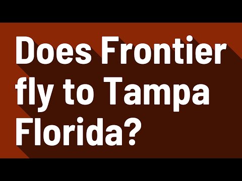 Does Frontier fly to Tampa Florida?