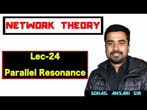 Parallel Resonance, Network Theory, Electrical Engineering, GATE Video ...