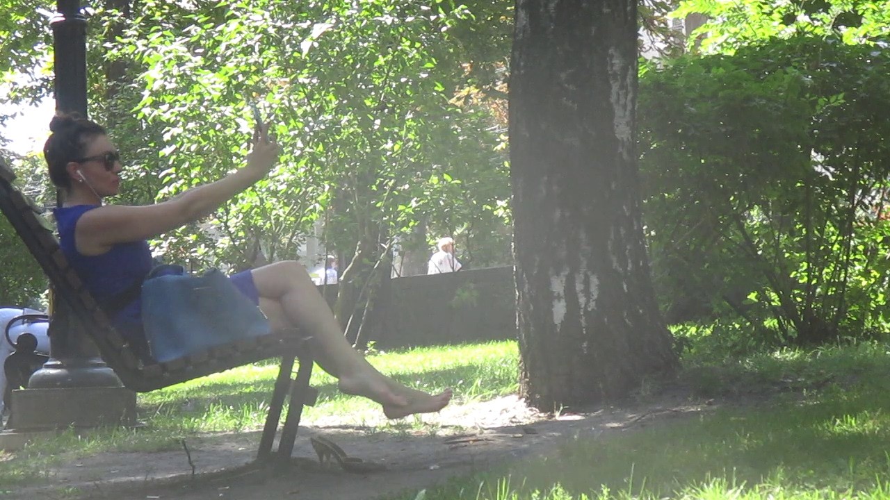 Ukrainian Princess Giving A Great Feet Show (Read Description)