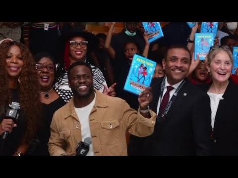 Kevin Hart visits Philly elementary school to encourage students to be fiscally responsible