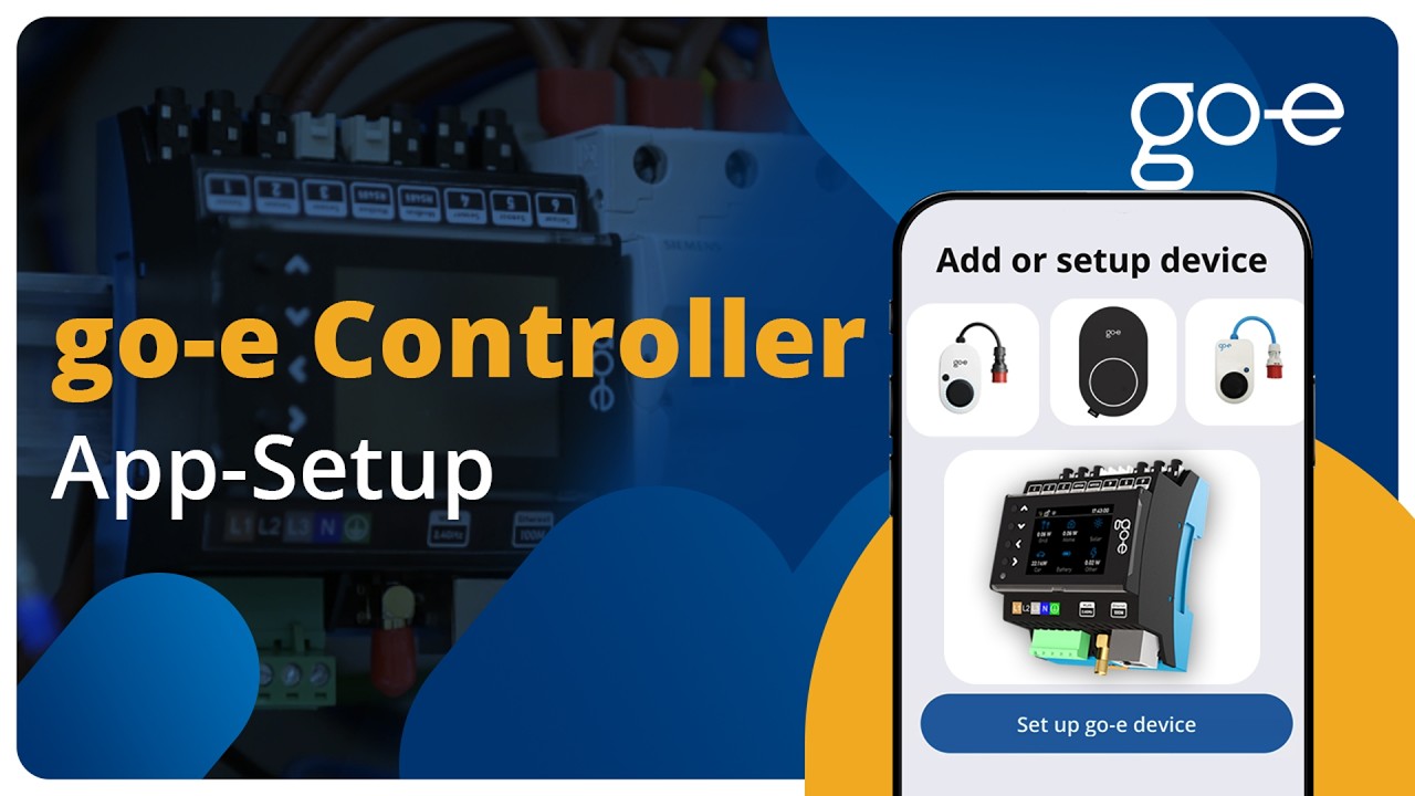 go-e Controller: Setup in App | GUIDE | #goe #goecontroller