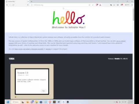 How to Emulate Classic Macintosh Versions- right in your browser! Infinite Mac Review