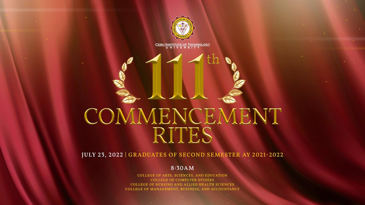 PART 03: 111th COMMENCEMENT EXERCISES