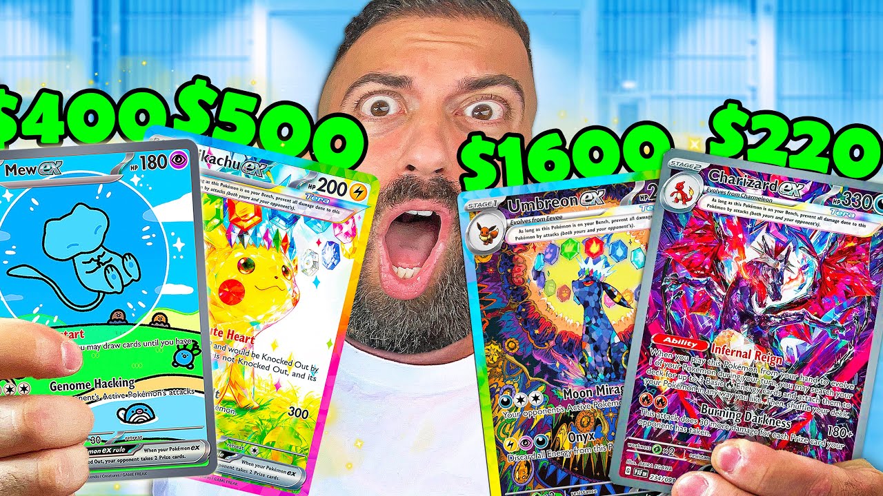 I Searched For EVERY Illustration Rare Pokemon Card!