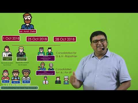 Consolidated Revised Tax Invoice - With Example