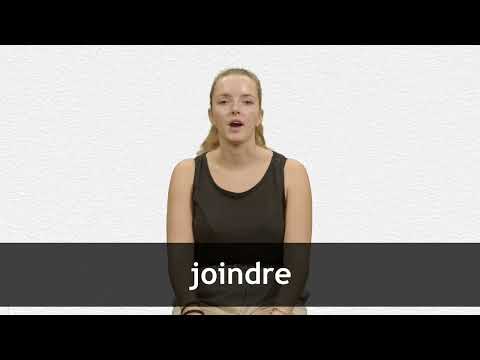 English Translation of “JOINDRE” | Collins French-English Dictionary