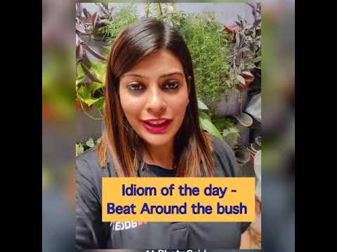 Beat Around The Bush meaning in हिन्दी। #shorts