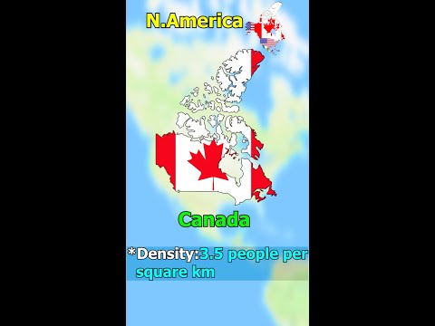 The Least Populated Country???