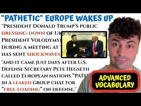 Learn English with a Political News Article (Advanced English Vocabulary)