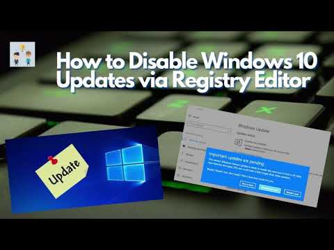 How to Disable Windows 10 Updates via Registry Editor
