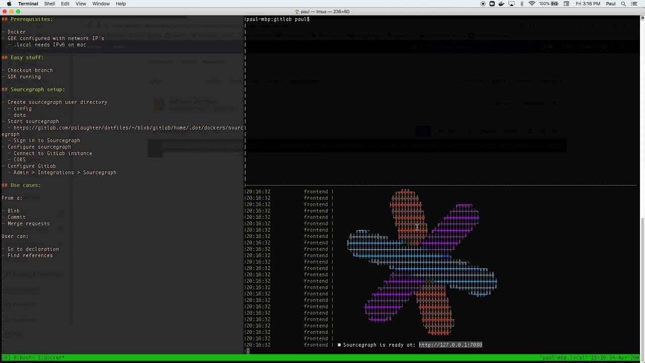 Setup local Sourcegraph and GDK (GitLab Development Kit) integration