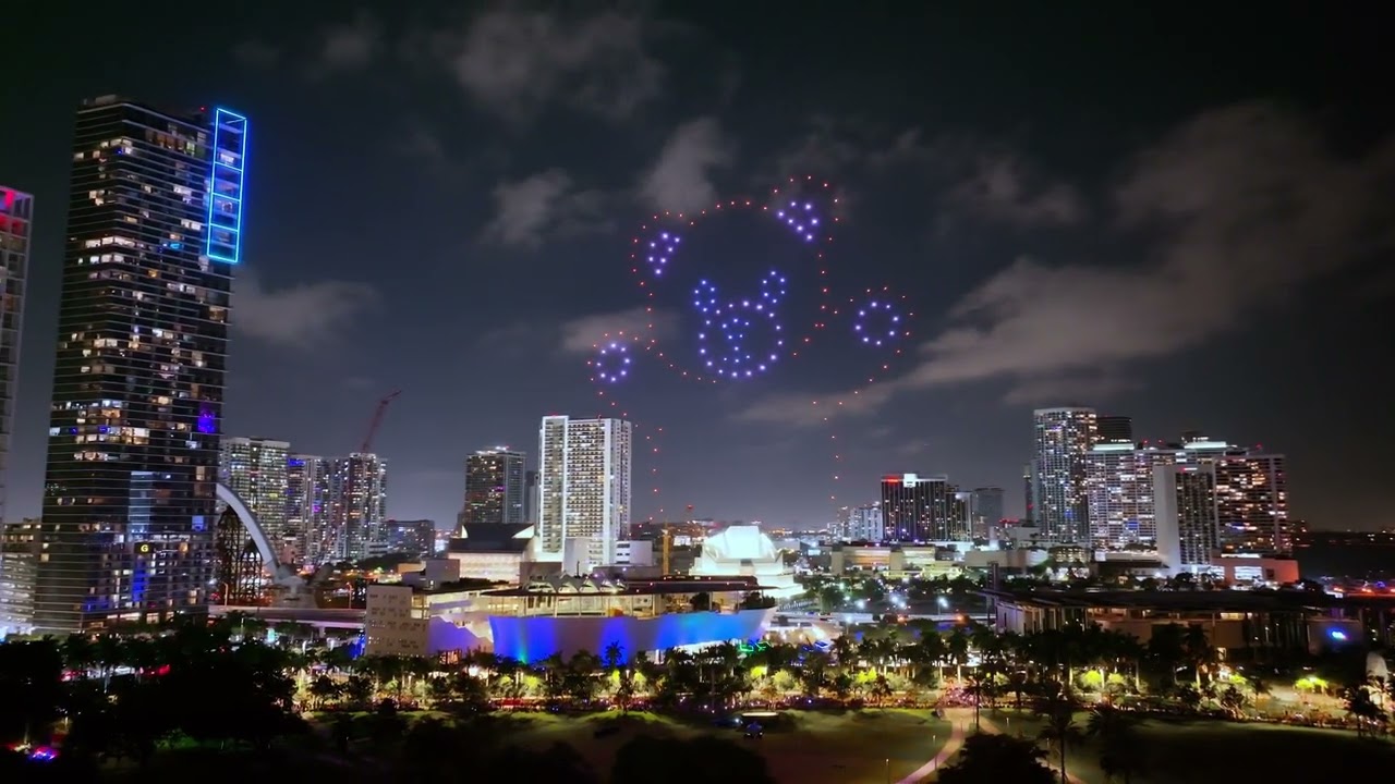 Pixel Swarm Drones | Miami & Miami Beach