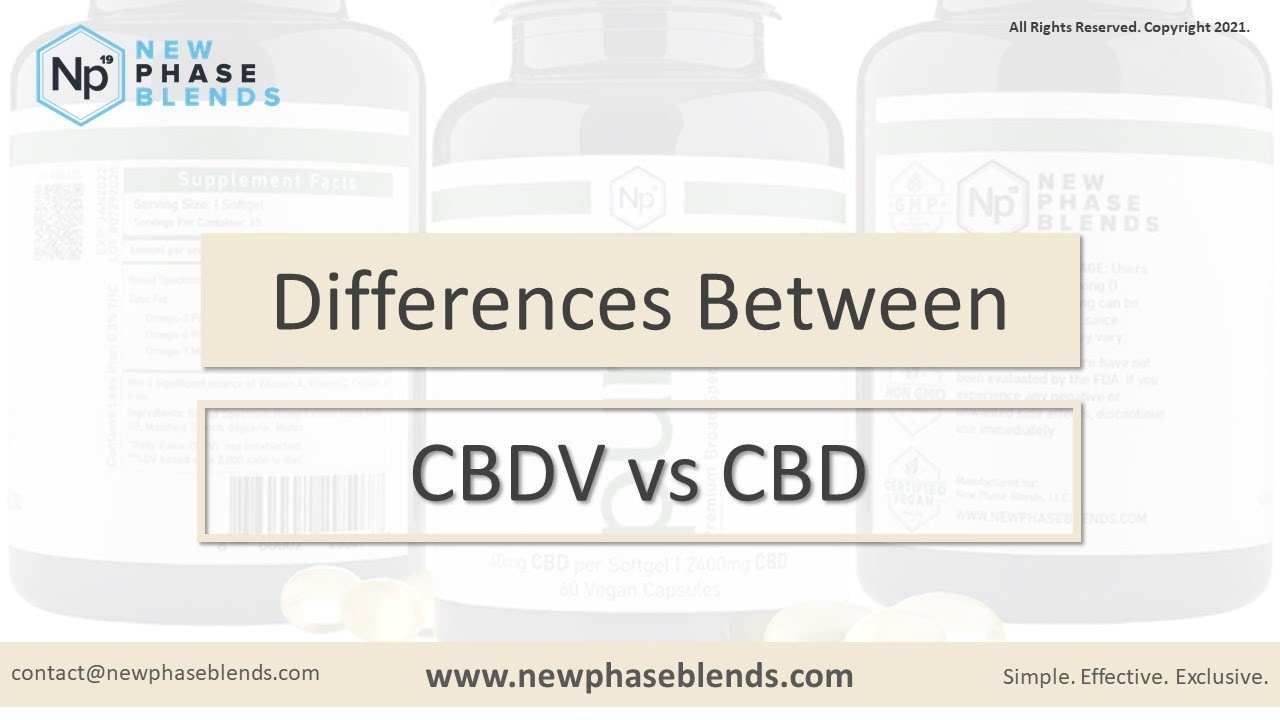 CBDV vs CBD Explained