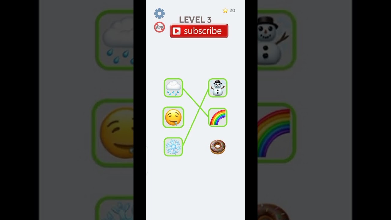Emoji Puzzle Gameplay Walkthrough level 3