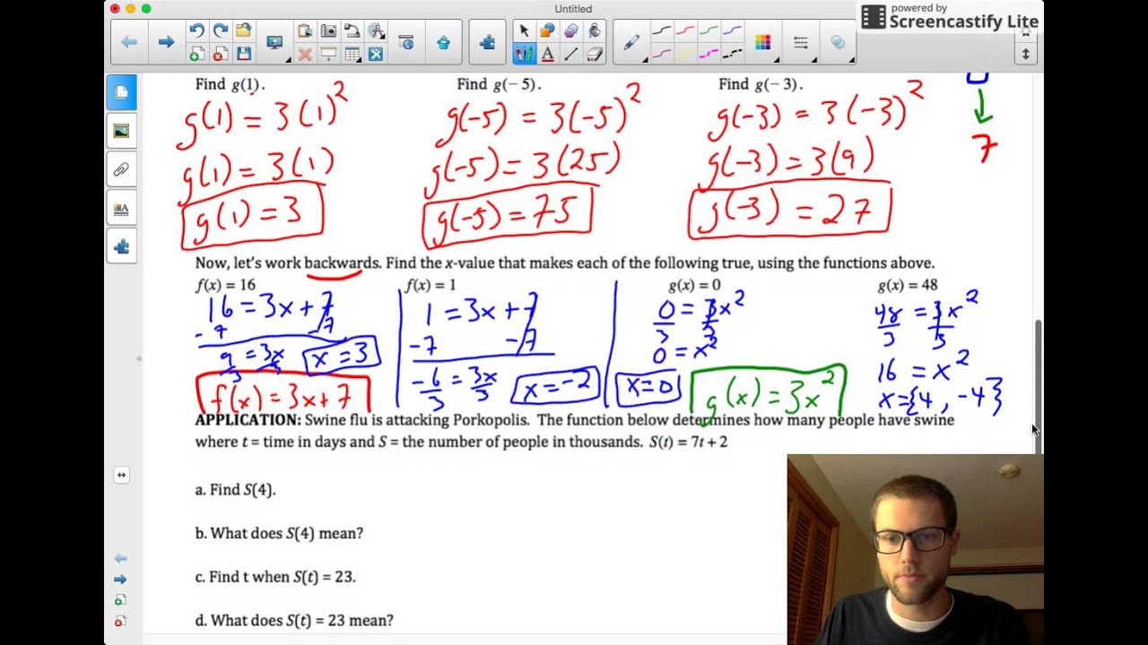 Function Notation Notes #2