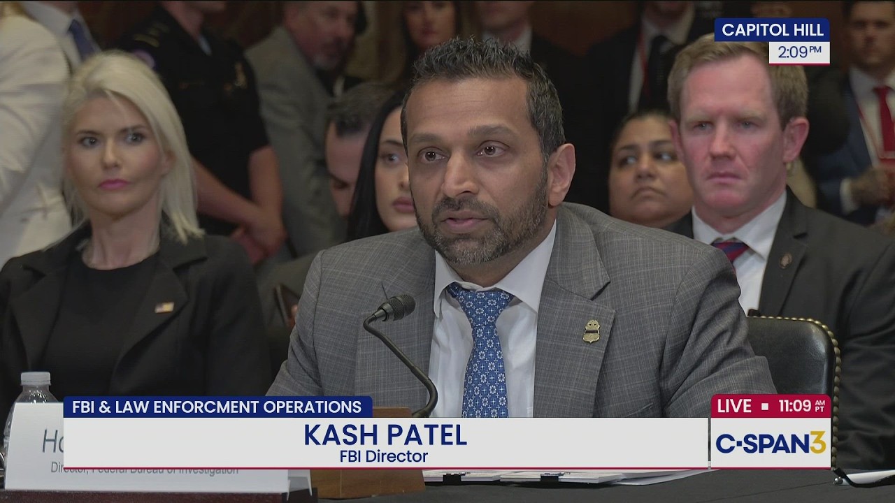 FBI Director Kash Patel Testifies Before Congress