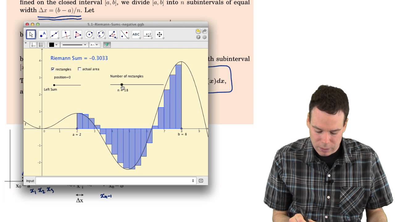 Math152: Section 1.2 The Definite Integral (1 of 5)