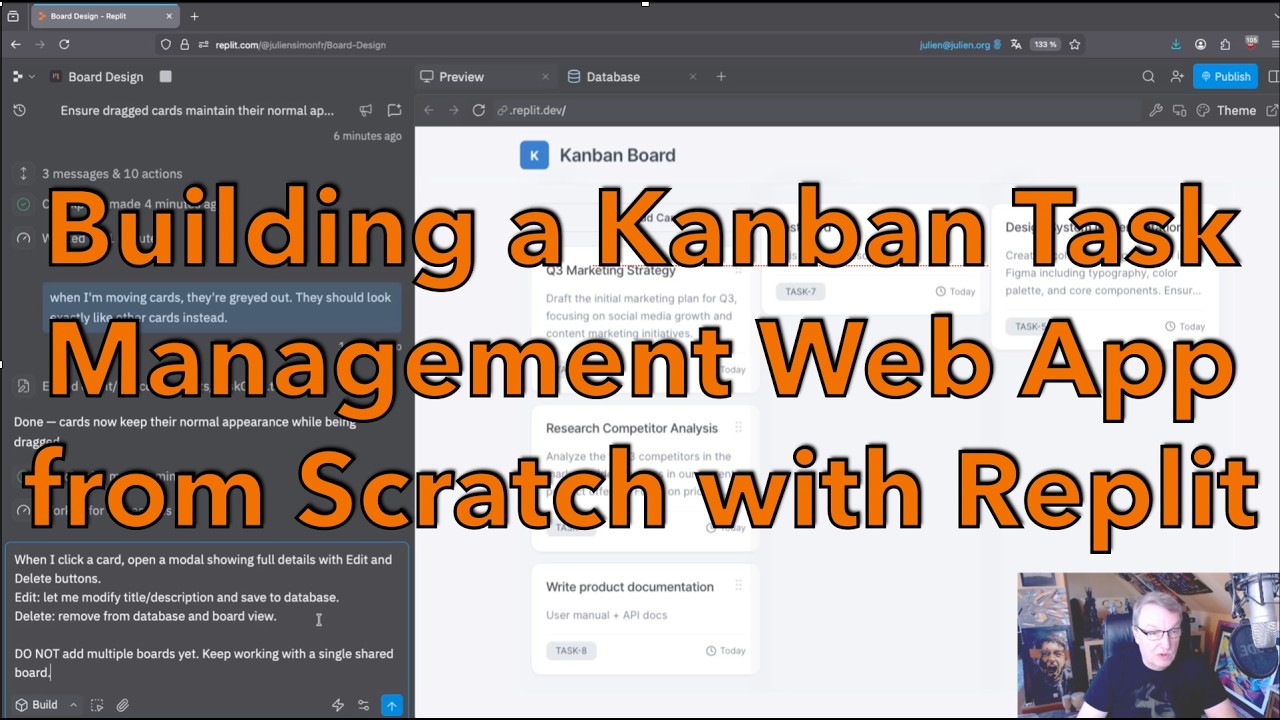 Building a Kanban Task Management Web App from Scratch with Replit