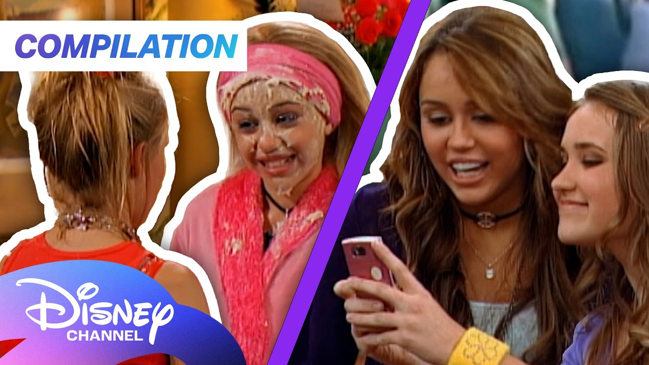 Miley & Lilly's BEST Friendship Moments Compilation! 👯‍♀️💖 | Hannah Montana | @disneychannel