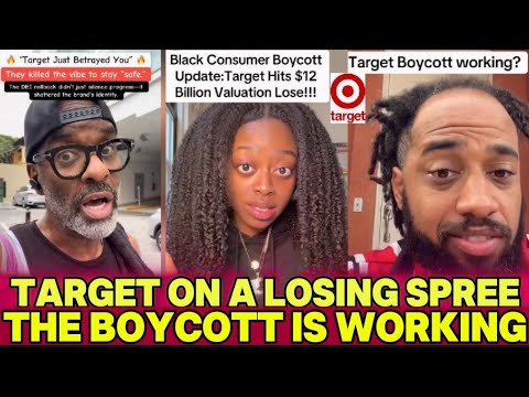 Target Hits $12 BILLION Evaluation LOSS. The BOYCOTT Is Working. Power Of The Black Dollar