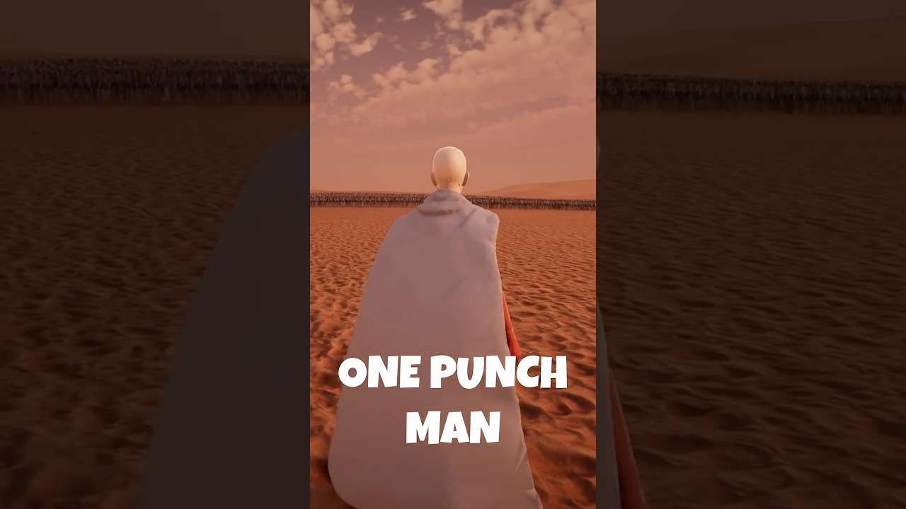 One Punch Man vs 5,000 Zombies – Total Annihilation! 💥🧟‍♂️ | UEBS 2 #viral #foryou  #uebs2  #game