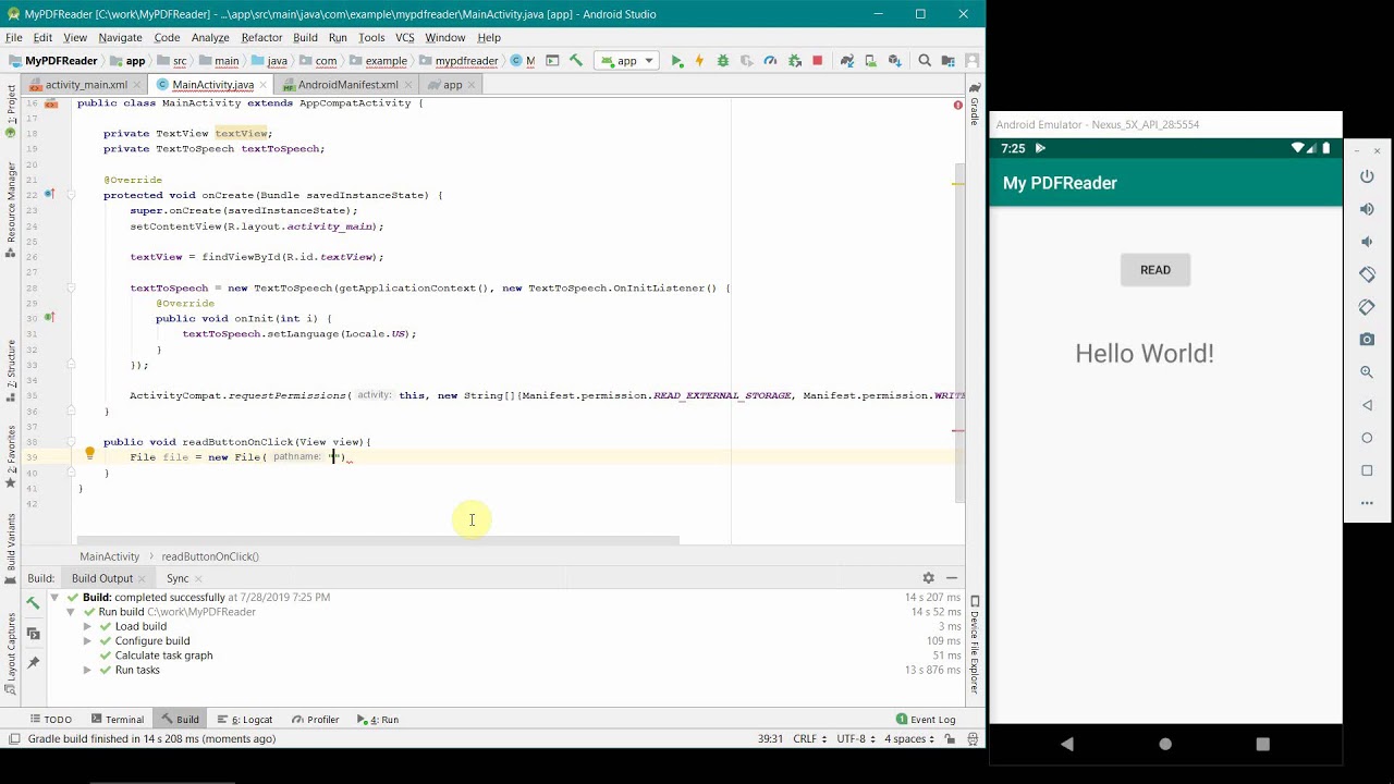 How to create your PDF reader Android App? - complete source code