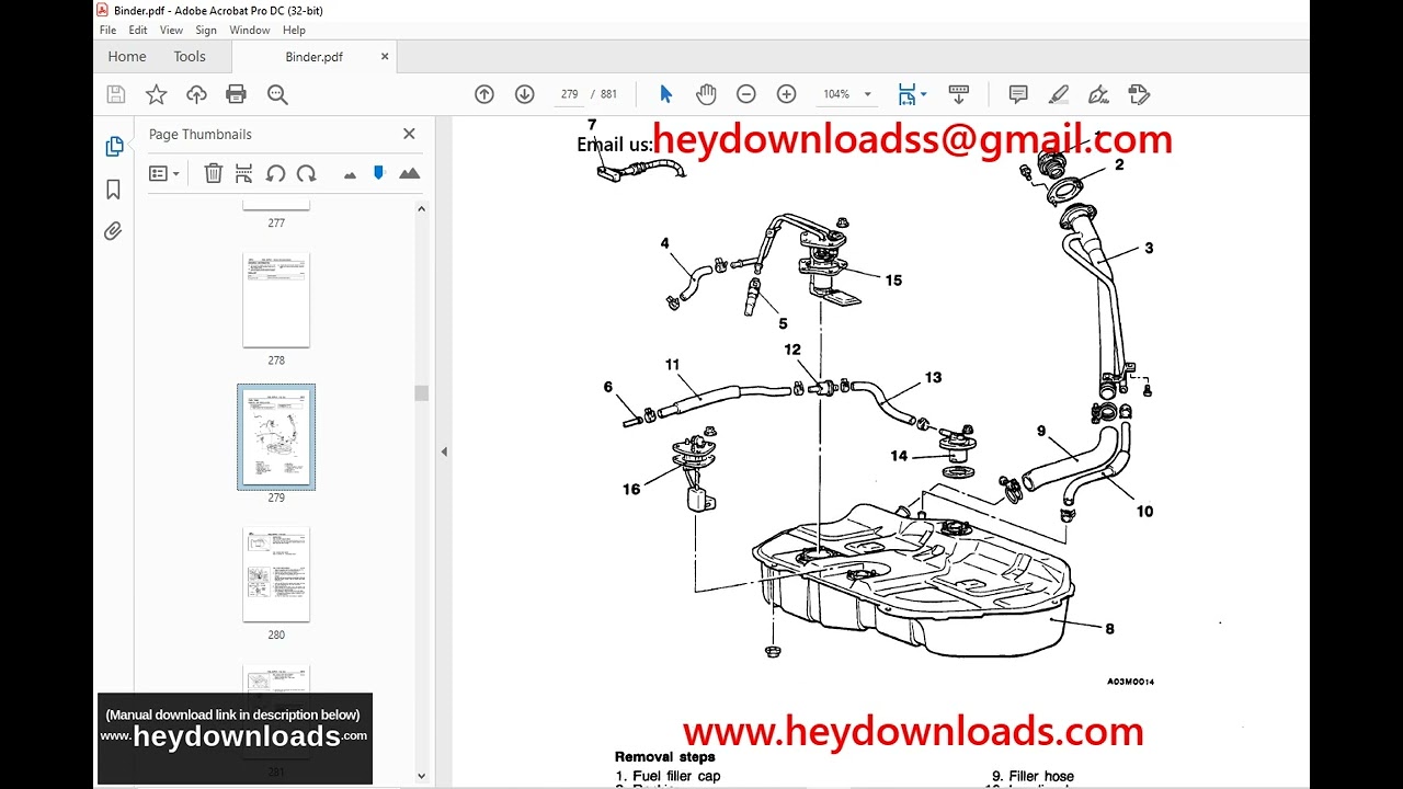 Mitsubishi Colt Lancer '96 Chassis Workshop Service Manual - PDF