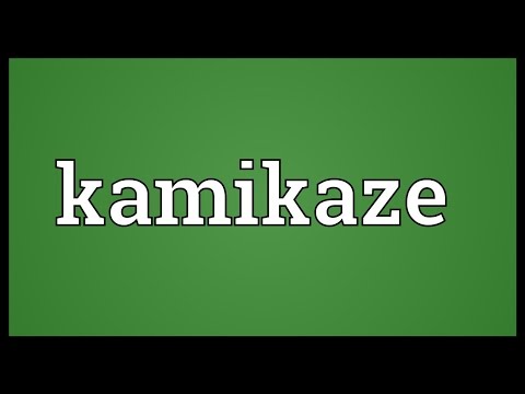 Kamikaze Meaning