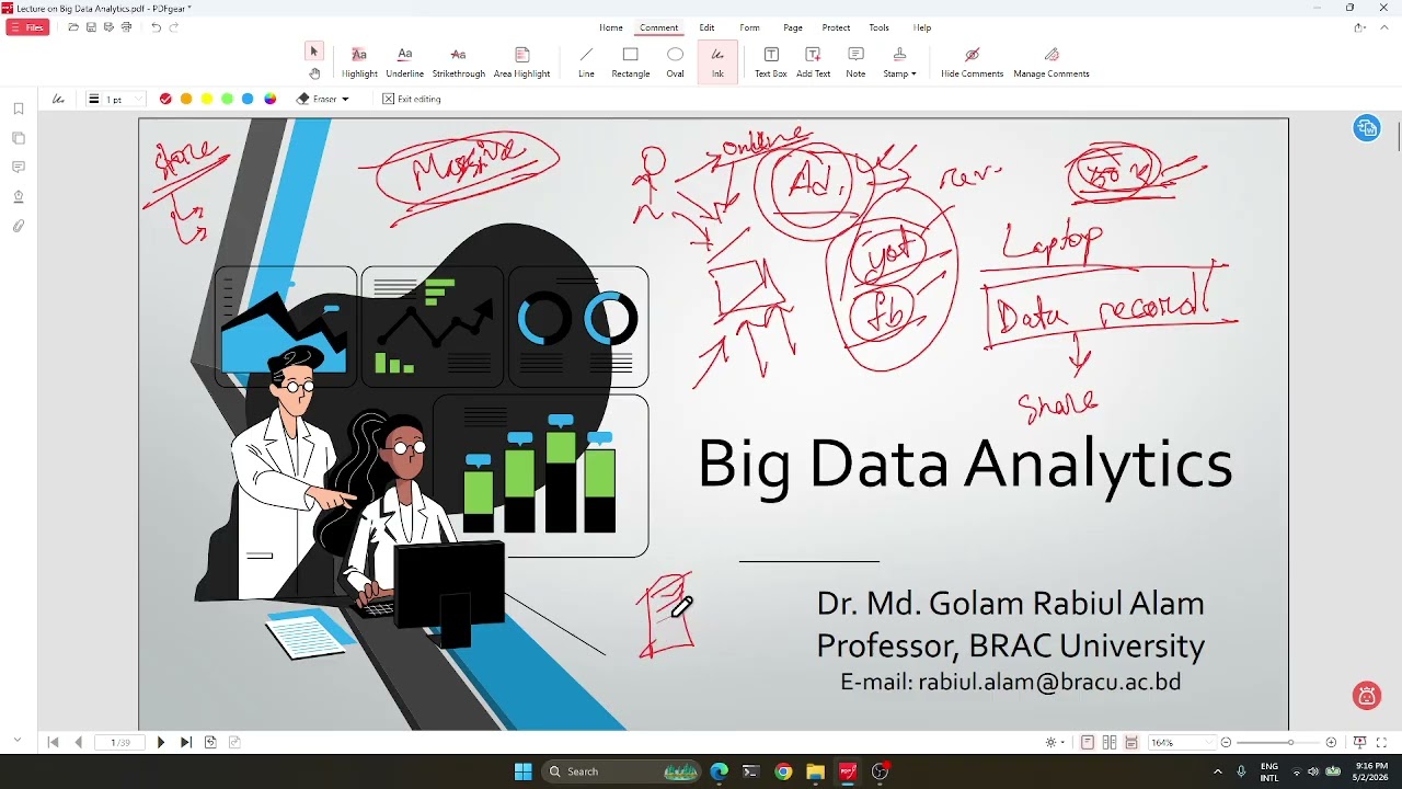 CSE437 Introduction to Big Data Analytics