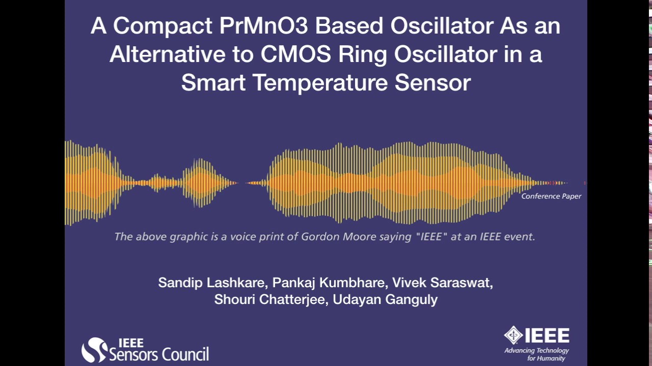 PrMnO3 Based Oscillator As an Alternative to CMOS Ring Oscillator in Smart Temperature Sensor