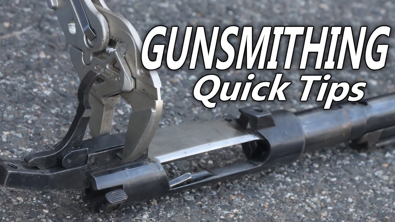 Pressing in Pins - Gunsmithing Quick Tips
