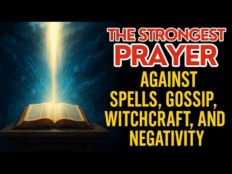 🔥THE STRONGEST PRAYER AGAINST SPELLS, GOSSIP, WITCHCRAFT, AND NEGATIVITY