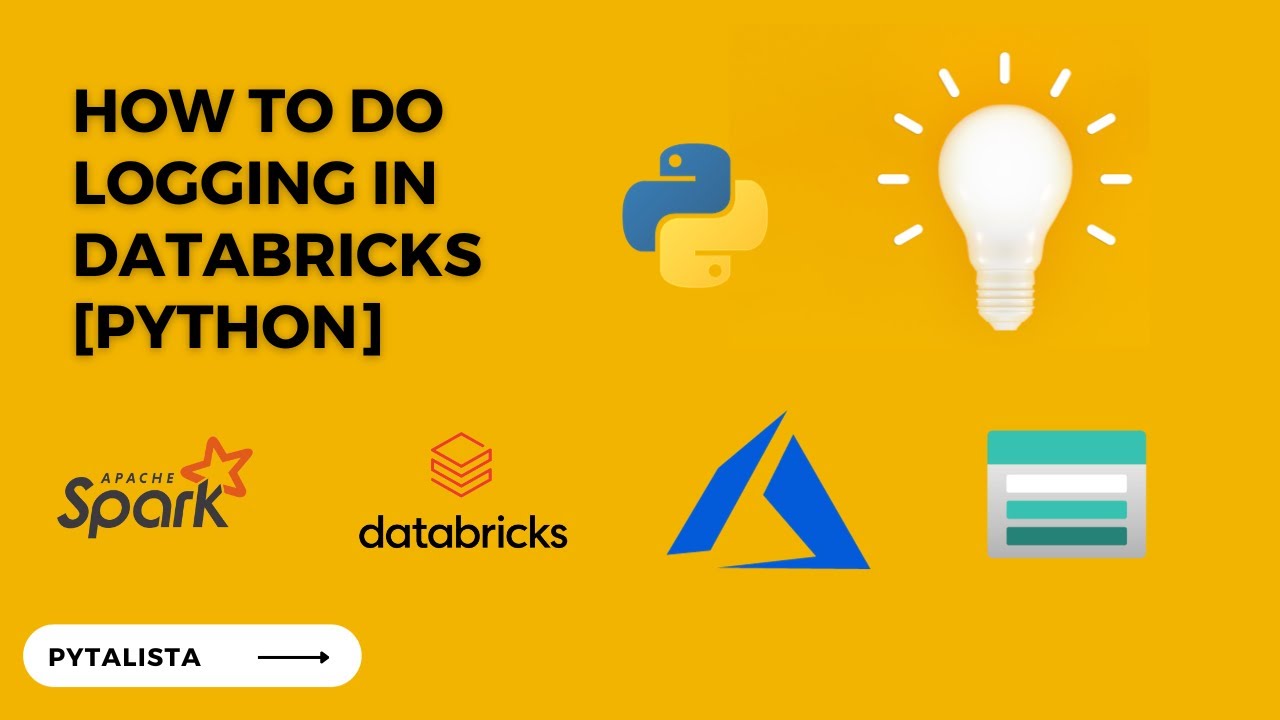 How to do logging in Databricks [Python]