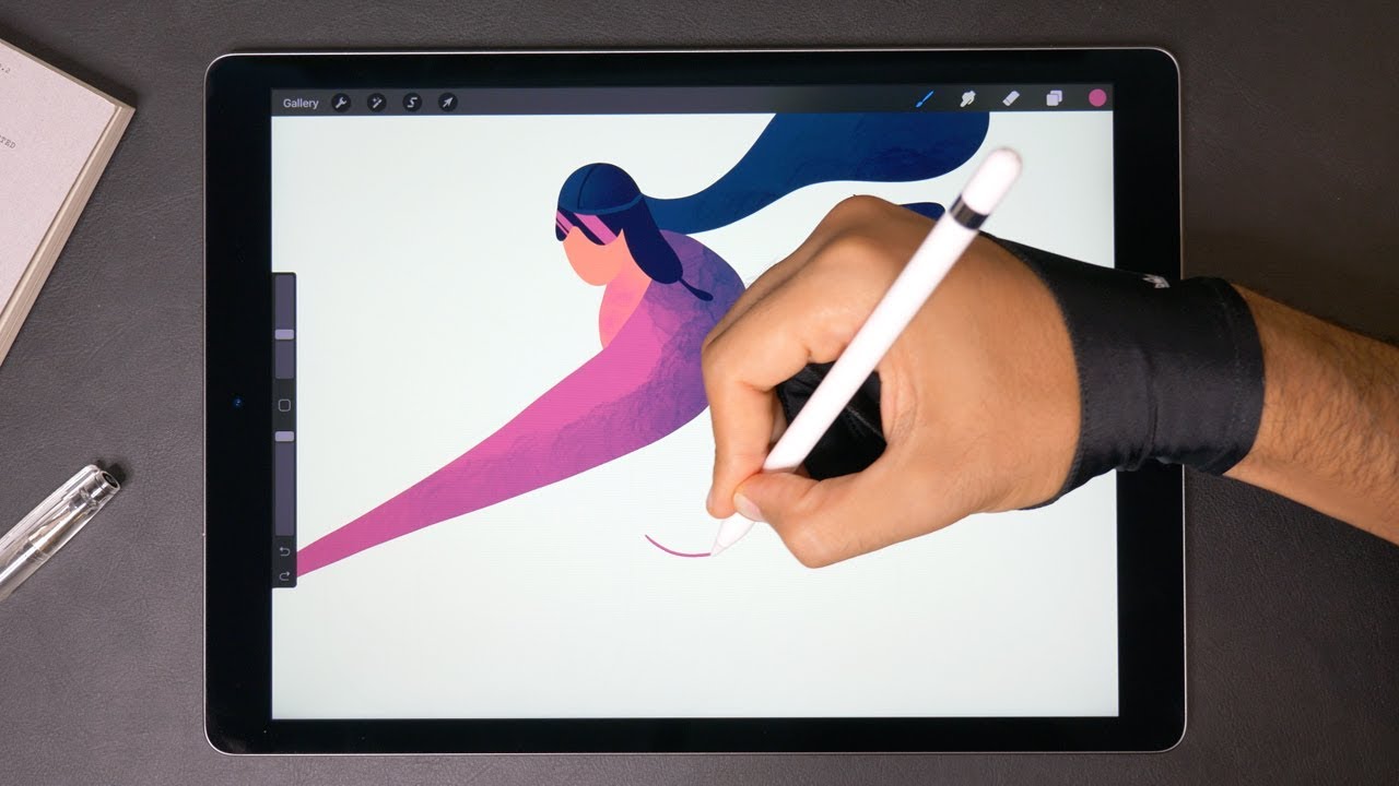 iPad Pro Drawing ✨ Chair Flight