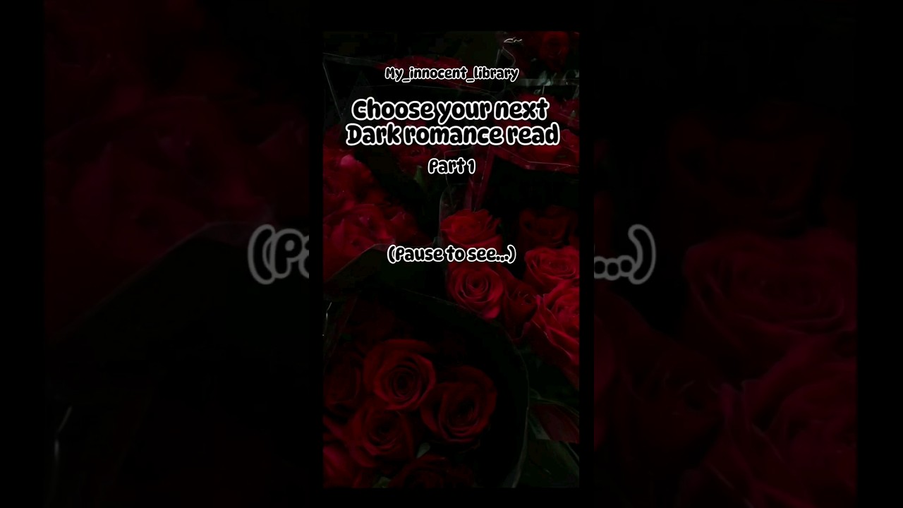 Dark Romance Recs 💀🥀 Check Trigger warnings ⚠️  before reading ❤️ #books #booktube #bookstagram