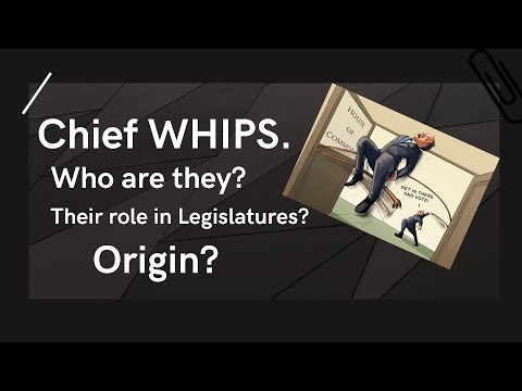 Whip and Chief Whip in Parliament in Urdu and Hindi #concept | Political Science | IR |