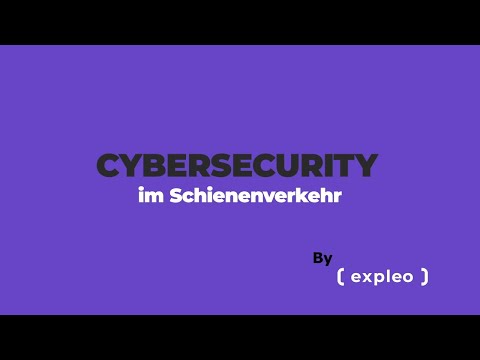 Cybersicherheit für Eisenbahnen (DE)