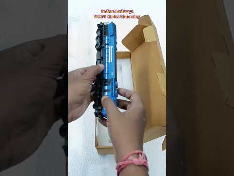 Indian Railways WDP4 Model Unboxing | Miniature Trains | train video #shorts #indianrailways #train