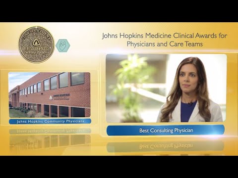2017 Best Consulting Physician at Johns Hopkins Community Physicians – Shabina Ahmed, M.D.