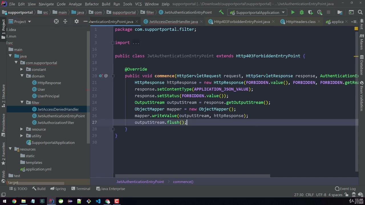 4 - Security 32 Access denied handler