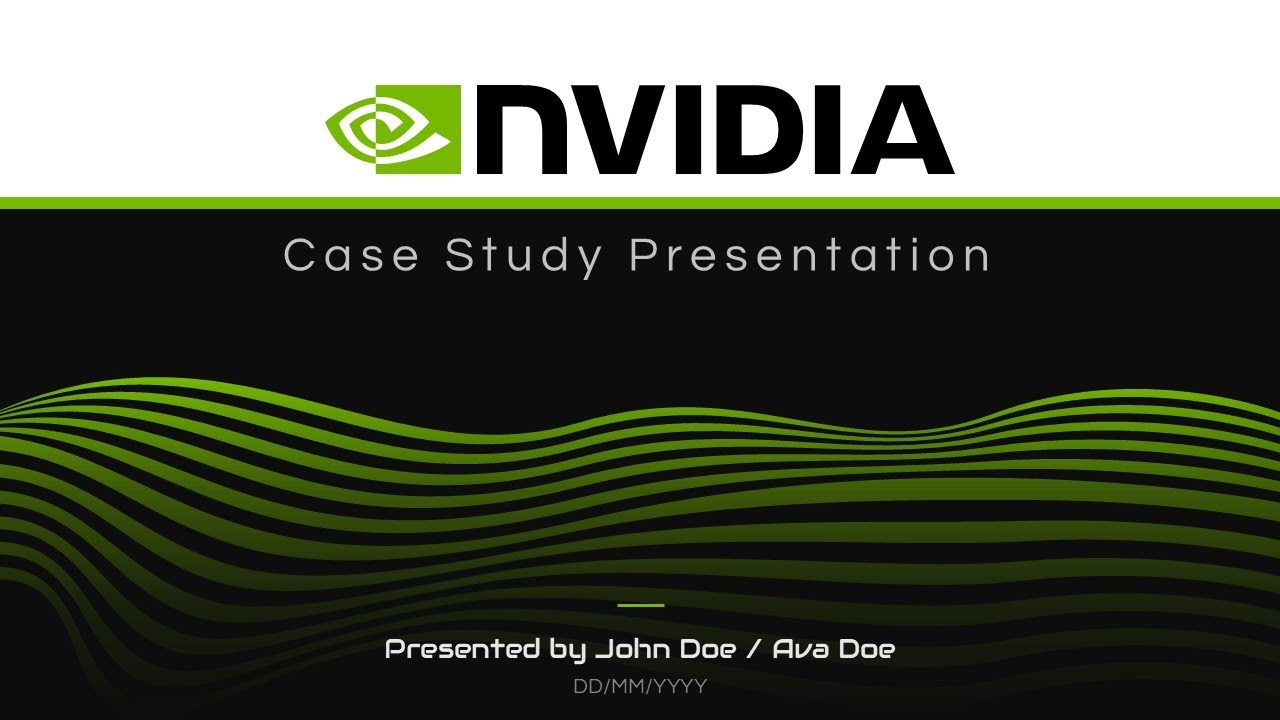Nvidia Case Study Animated PowerPoint Template