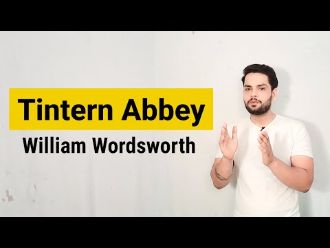 Lines Composed a Few Miles above Tintern Abbey, William Wordsworth in hindi