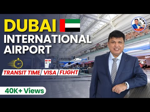 Dubai International Airport: Transit time, Transit Flights, Transit Visa #flydubai #emirates