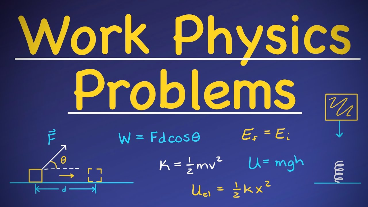 Work Physics Problems