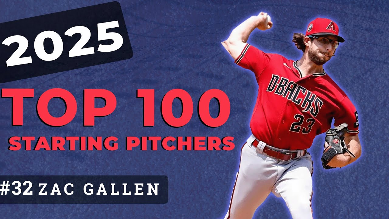 Top Starting Pitchers for 2025 - #32 Zac Gallen