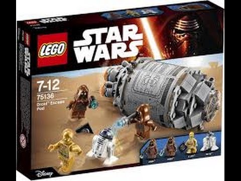 Lego Star Wars 75136 Droid Escape - Speed build