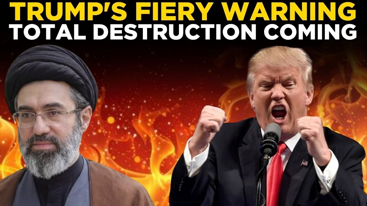 LIVE: TRUMP TO IRAN, 'YOU BROKE THE DEAL, NOW PAY, – Fiery Warning To End Whole Civilization